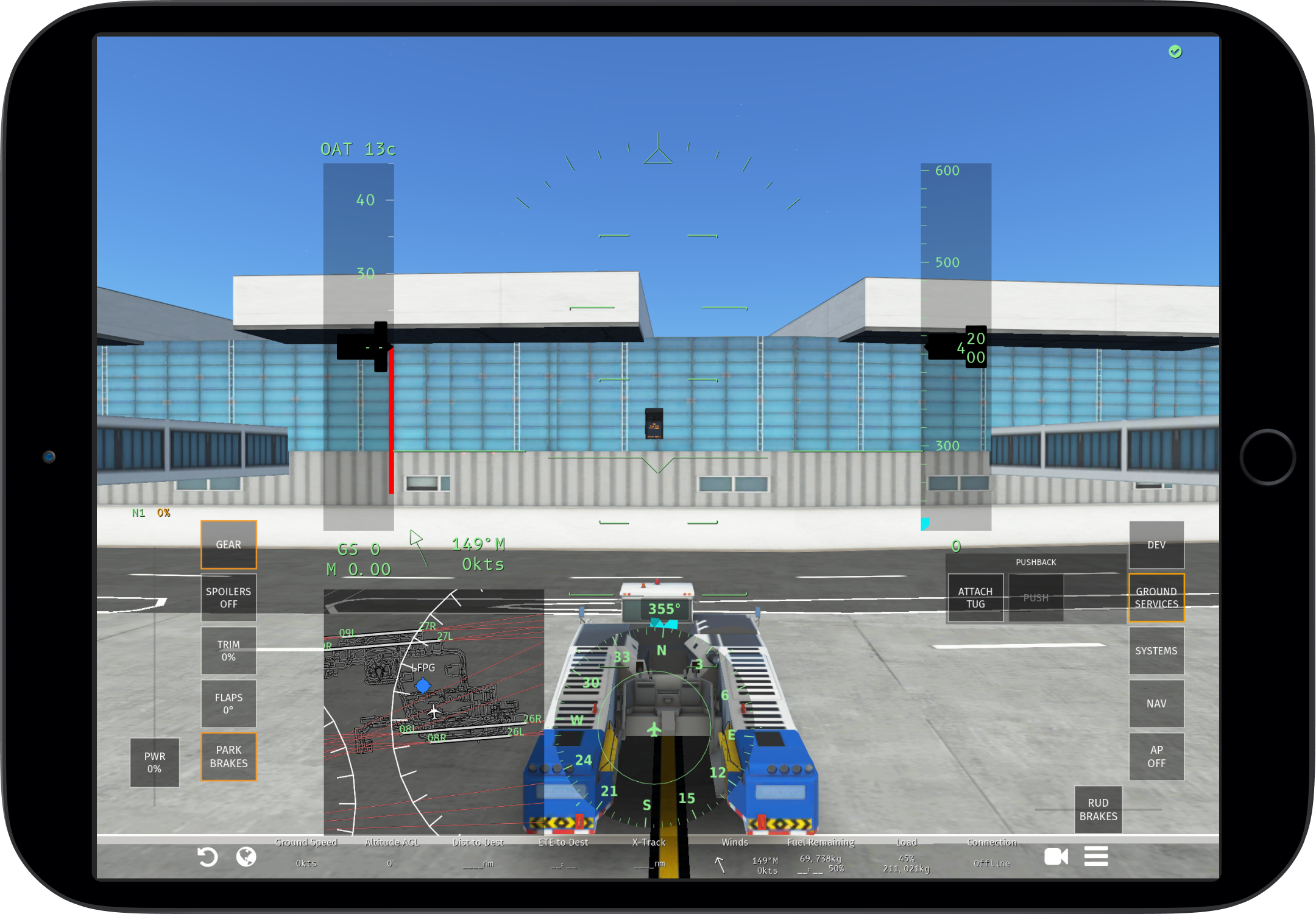 Menggunakan Ground Services